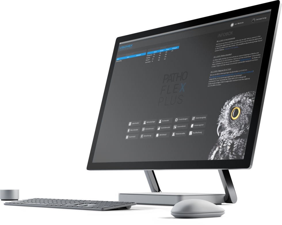 Pathologie-Management-Software – PathoFlex Plus - Visonex GmbH